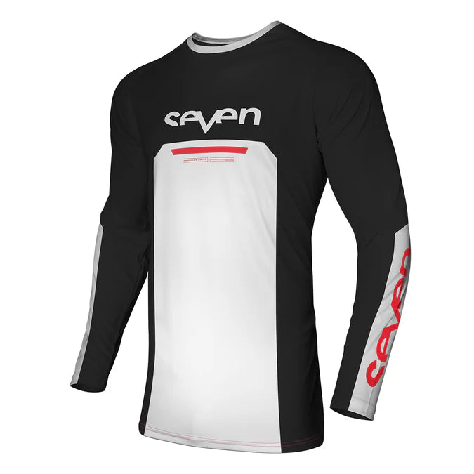 Seven MX Vox Phaser Jersey (Black/White) – Torbay Motocross Ltd